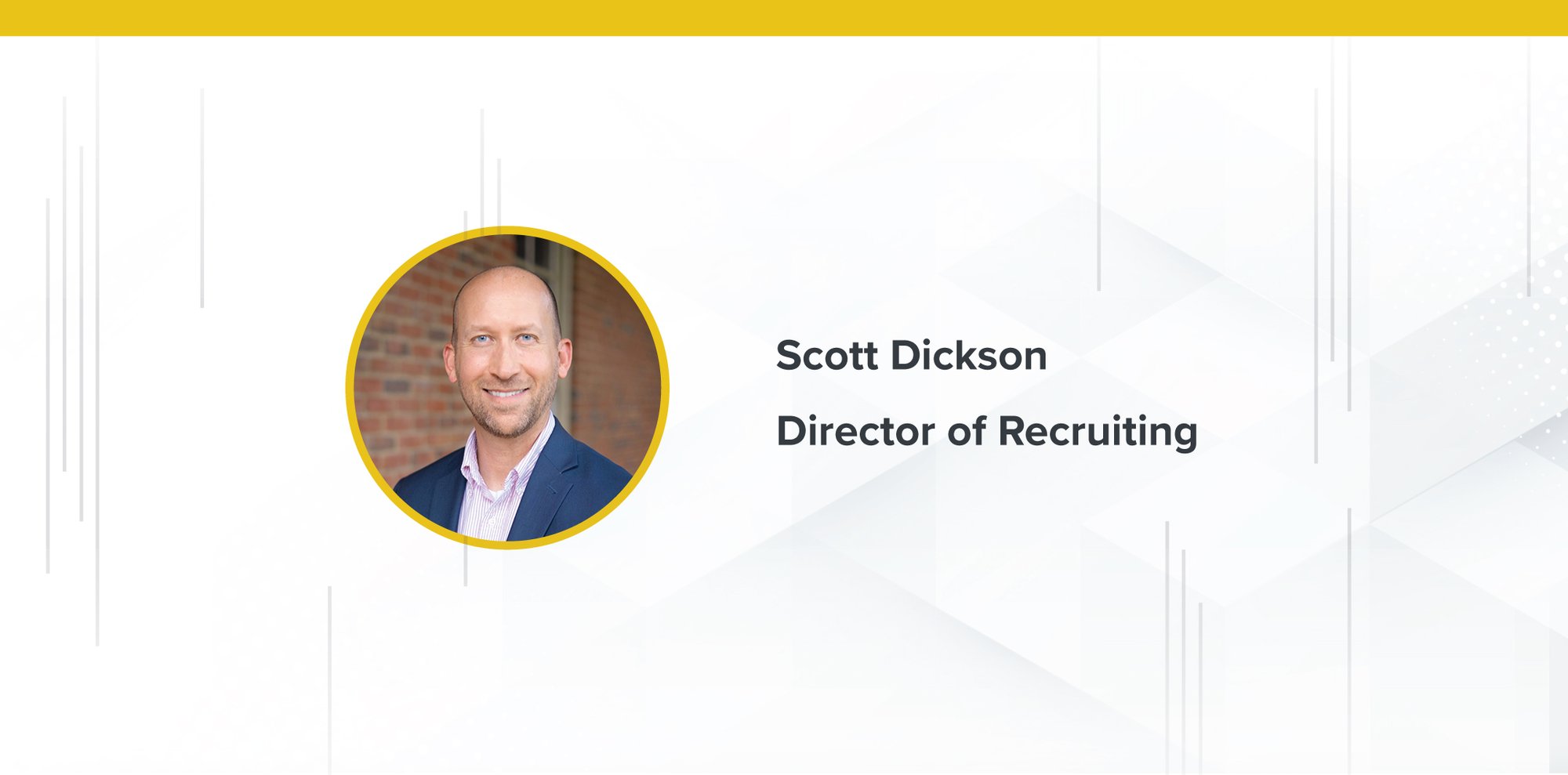 Scott Dickson Our New Director Of Recruiting Provisions Group